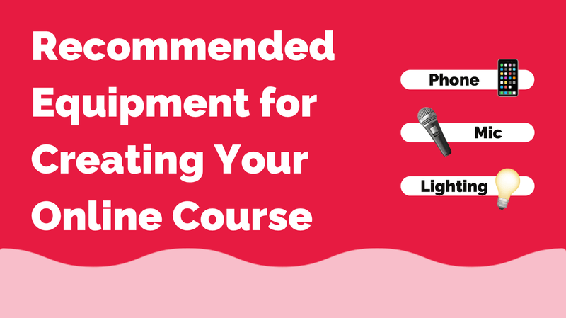 Recommended Equipment for Creating Your Online Course · Steppit