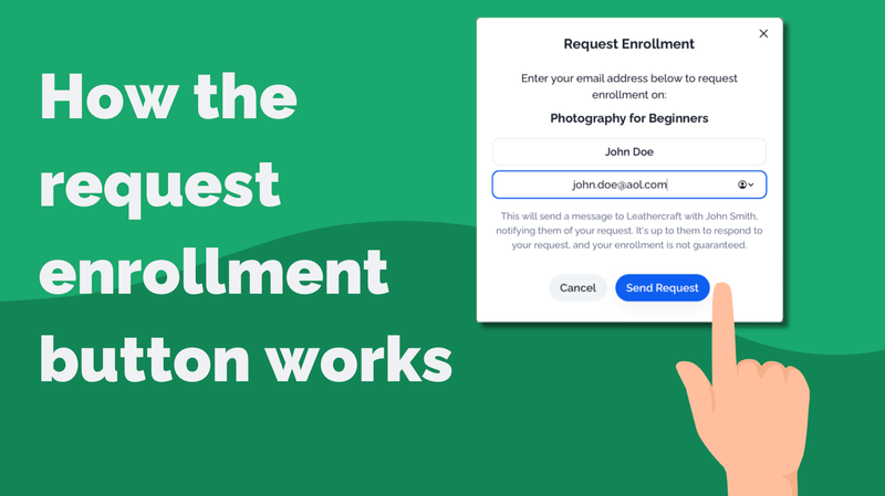 How the Request Enrollment Button Works · Steppit